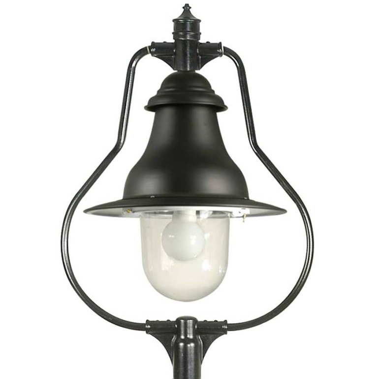 Lira para columna o poste con Luminaria Farola Grande. – Lauda Iluminación